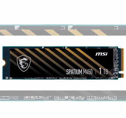 Ssd m2 nvme 1tb msi m450