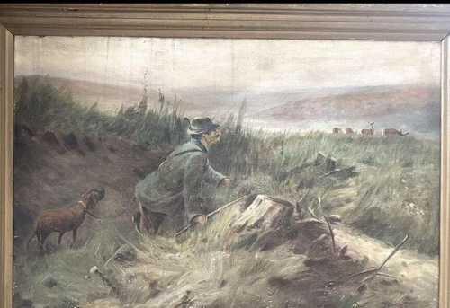 Картина Friedrich otto Mellendorf "На охоте"