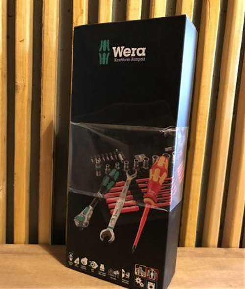 Набор инструментов wera Kraftform Kompakt 135926