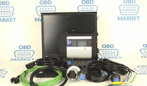 Автосканер Mercedes star diagnosis c4 + ноутбук