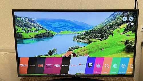 Smart TV LG 43" (110 cm) Wi Fi, web OS, IPS матр