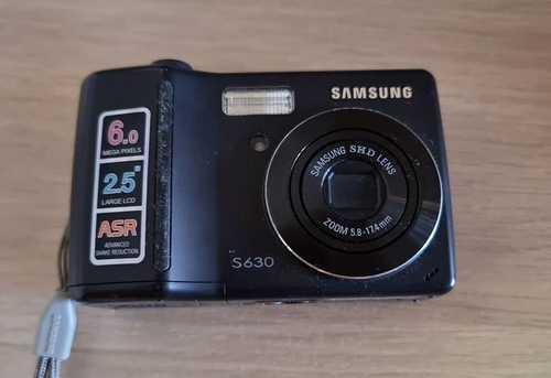 Компактный фотоаппарат samsung s630