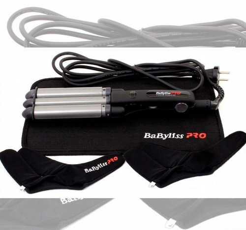 Плойка-волна BaByliss PRO Tourmaline Triple Barrel Waver BAB2269TTE