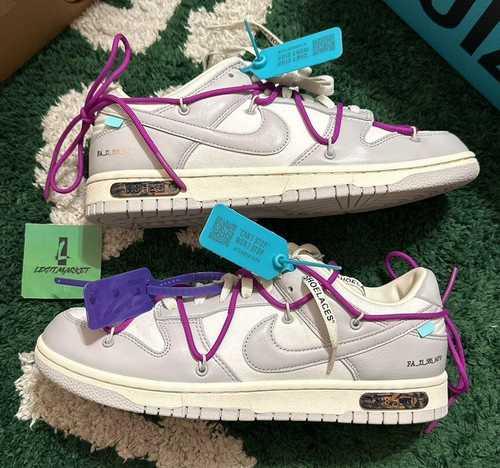 Nike Dunk Low x Off-White Lot 28 of 50