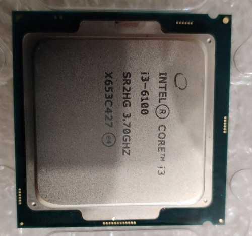 Процессор intel core i3 6100