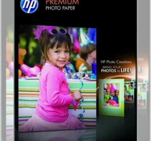 Фотобумага HP Premium Glossy 10х15 см глянцевая