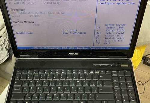 Ноутбук Asus M51T Athlon x2/2048mb DDR/HD3470