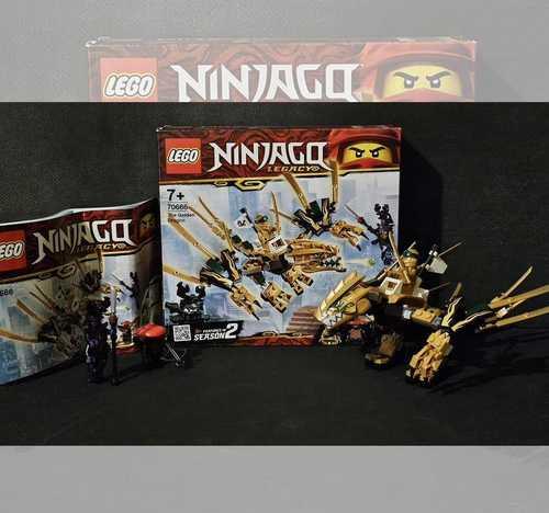 70666 lego Ninjago Золотой Дракон