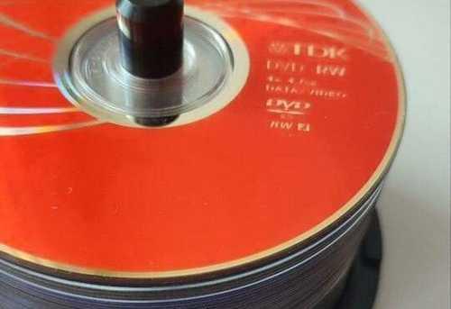 Чистые диски DVD RW