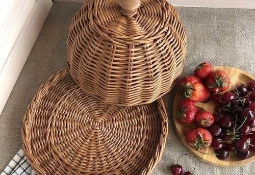 Хлебница плетеная, декор для кухни,подарок,корзина