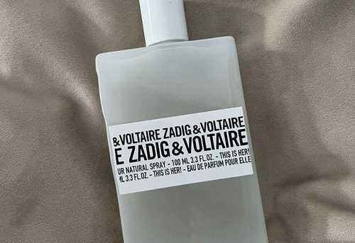 Туалетная вода zadig & voltaire