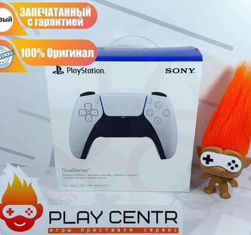 Геймпад Sony PlayStation 5 DualSense Белый (CFI-ZCT1W)