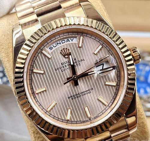 Rolex Day Date Gold часы мужские механические