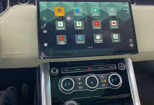 Штатная магнитoлa android для Range Rover Sport