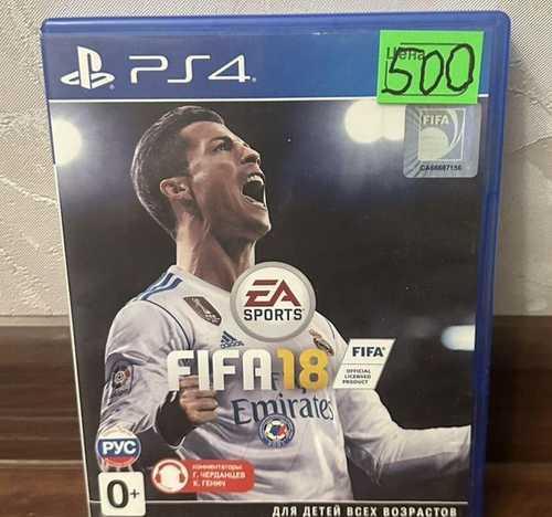 Fifa 18 PS4 диск