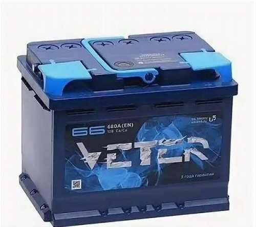 Аккумулятор veter 66 a/ч россия