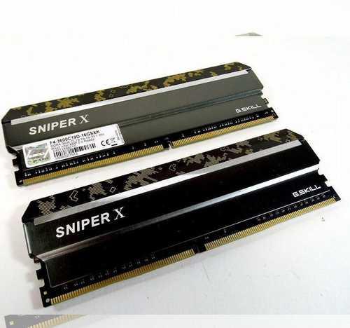 Оперативная память g.skill sniper x DDR4