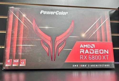 Видеокарта RX 6800 XT 16GB PowerColor RED devil