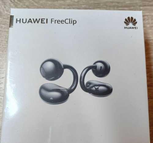 Беспроводные наушники Huawei freeclip чёрные