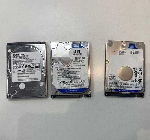 Жесткий диск HDD 2.5 1tb в хорошем состоянии
