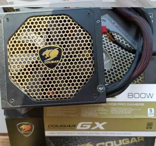 Cougar GX 800 (model CGR GX-800) Gold не работает