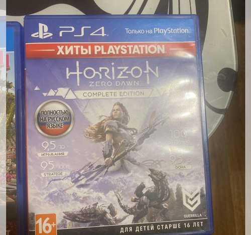 Диск на ps4 horizon