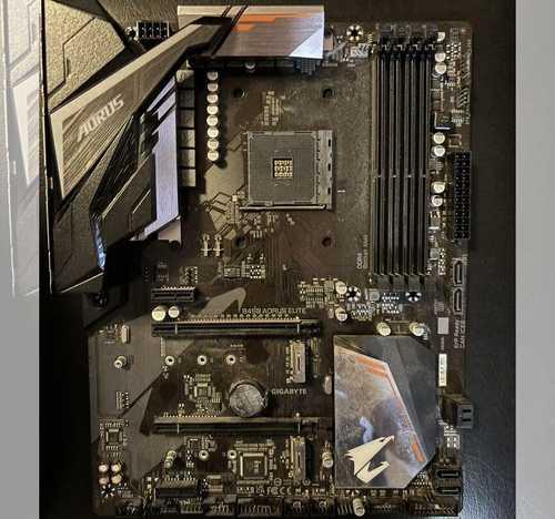 Материнская плата B450 aorus elite