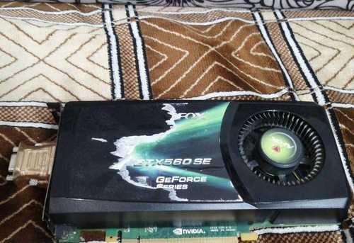 Видеокарта GTX560 SE GeForce от nvidia