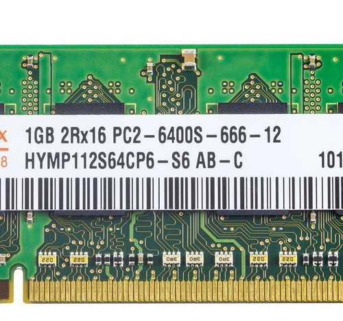 Оперативная память Hynix hymp112S64CP6-S6 1Gb