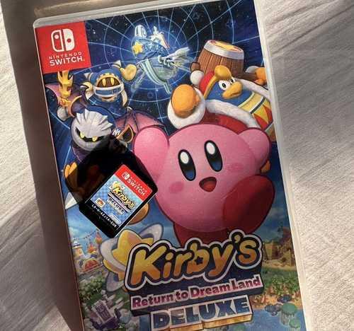 Kirby's return to Dreamland nintendo switch