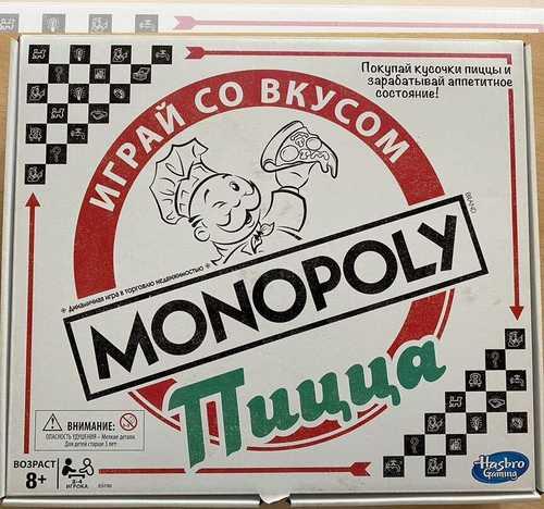 Настольная игра монополия пицца