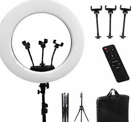 Кольцевая лампа 54см LED soft ring light RL-21"