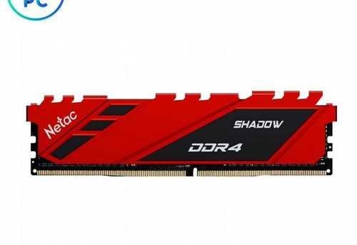 Модуль памяти DDR4 8GB 3600MHz Netac Shadow Red nt