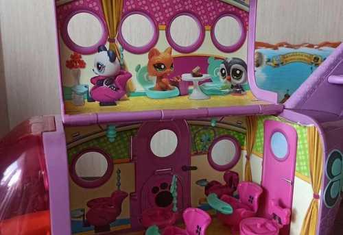 Самолёт Littlest Pet Shop лпс стоячки