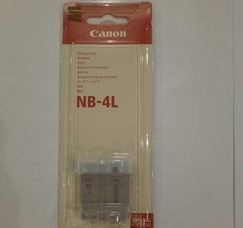 Аккумулятор Canon NB-4L