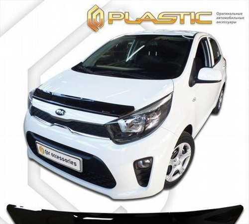 Дефлектор капота KIA Picanto 3 JA хэтчбэк 5 дв