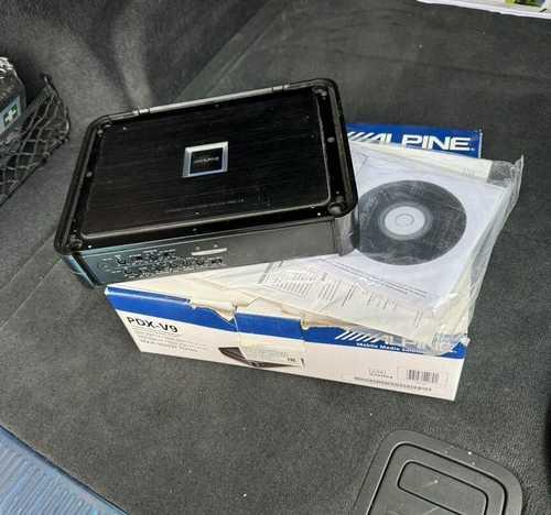 Усилитель alpine pdx v9