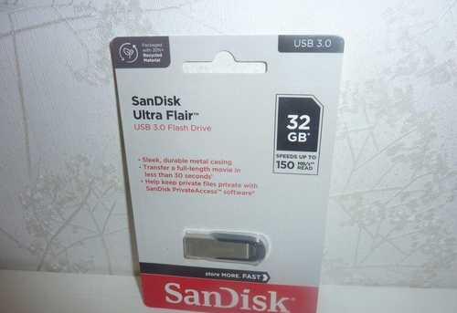 Флеш-накопитель SanDisk Ultra Flair USB 3.0 32GB