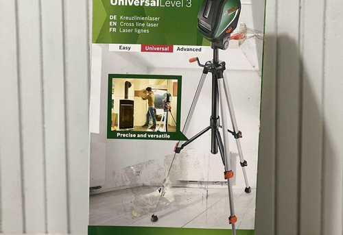 Лазерный уровень bosch UniversalLevel 3 Set новый