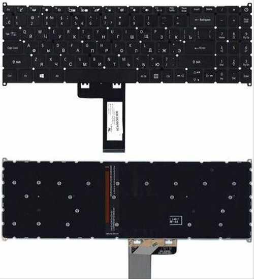 Клавиатура для Acer Swift 3 SF315-41 черная с подс