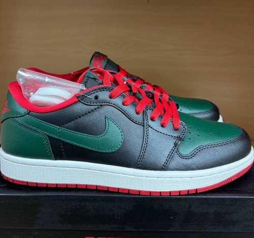 Nike Air Jordan 1 Low OG "Gorge Green Varsity Red"