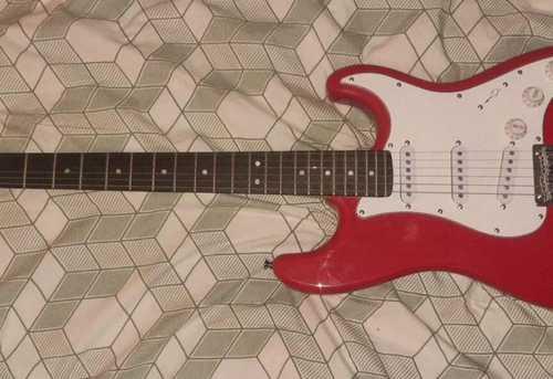 Электрогитара fender squier MM Stratocaster RED