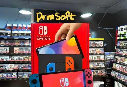 Новый прошитый Nintendo switch Oled 512gb