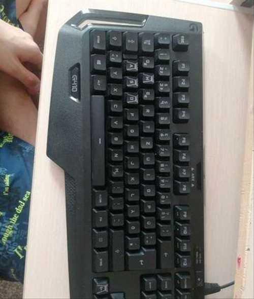 Игровая механическая клавиатура logitech g410