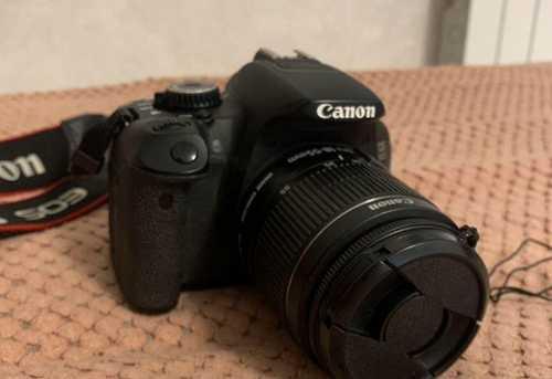 Зеркальный фотоаппарат canon eos 650 d