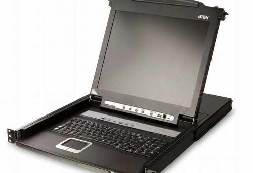 KVM консоль с переключателем aten CL5708M