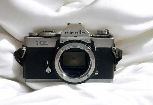 Пленочный фотоаппарат Minolta XD