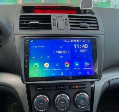 Android Магнитола Mazda 3 CarPlay Android Auto