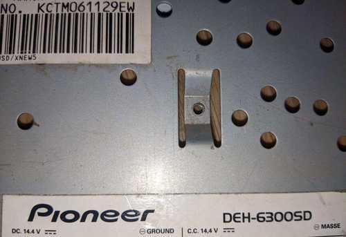 Pioneer deh 6300sd на запчасти