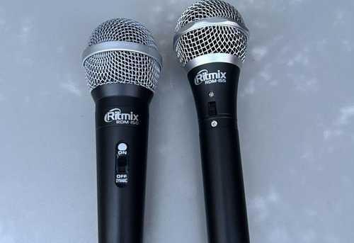 Микрофон Ritmix rdm-150 и rdm-155